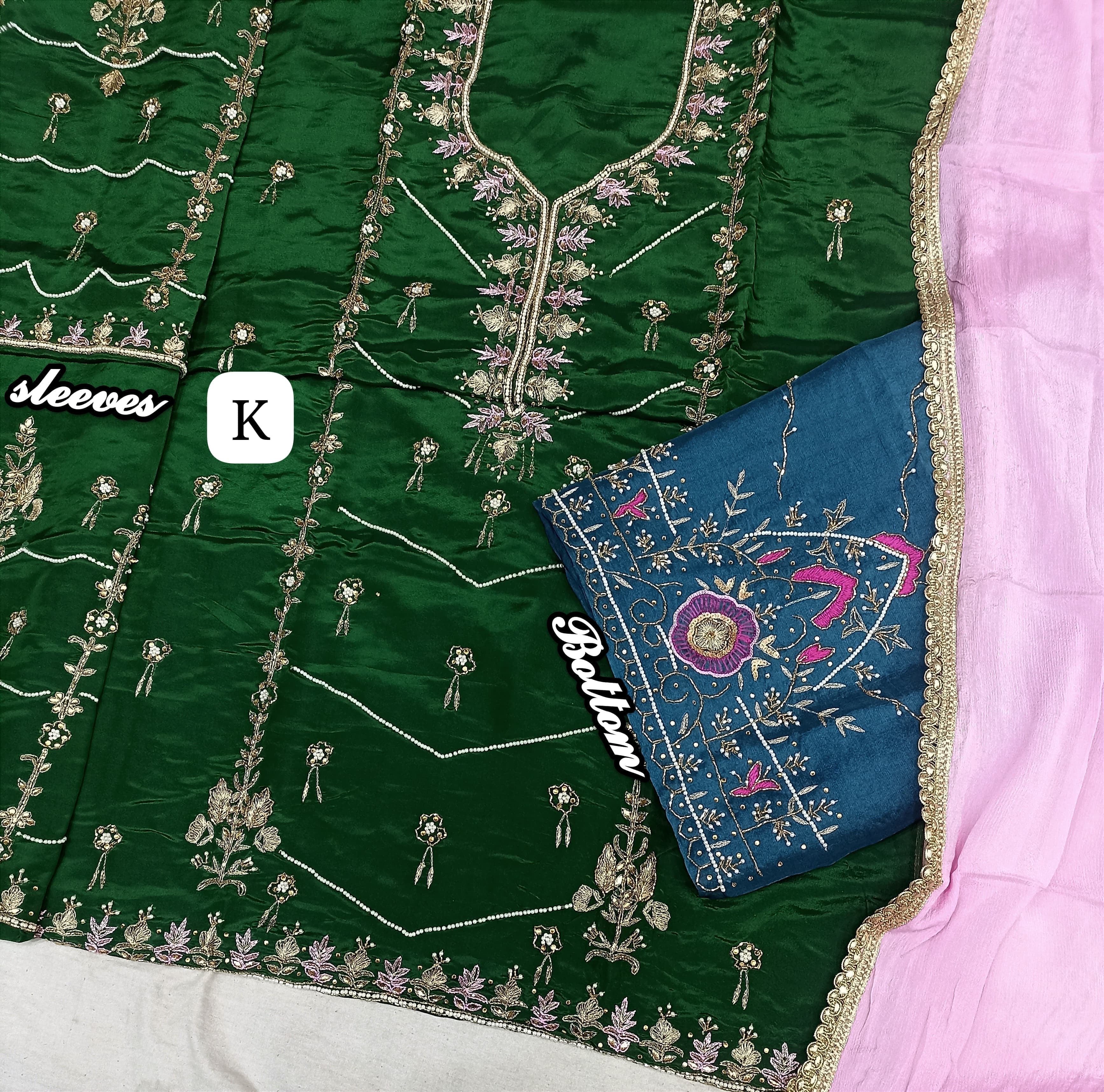 handwork suit – Salwar kameez by gurkirat kaur